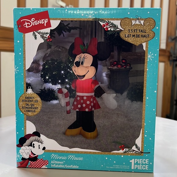 Disney | Holiday | Disney Minnie Mouse Airblown Inflatable Christmas ...